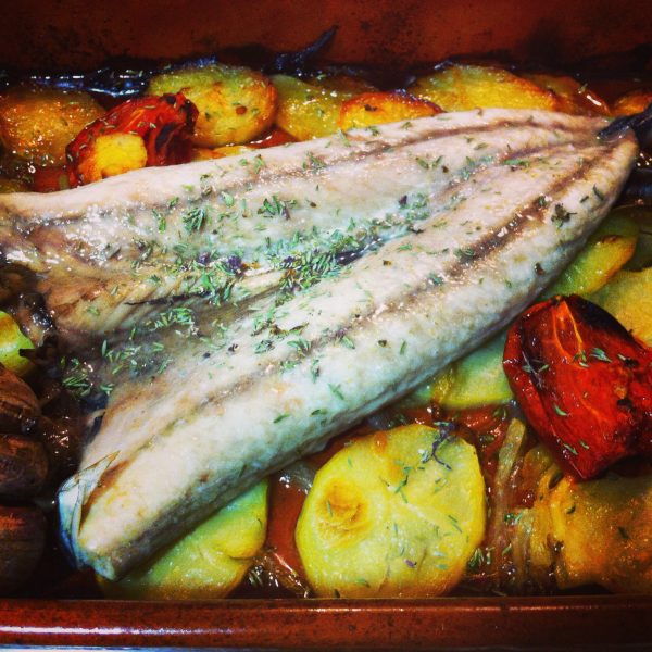 Verat al forn (o barat), recepta fàcil i bona | Factor Gastronòmic