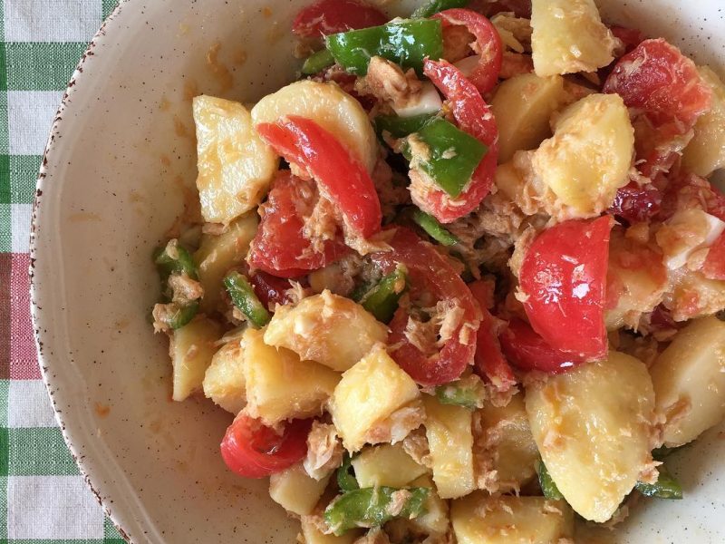 Amanida de patata, una recepta molt refrescant