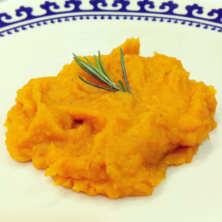 Puré de boniato, receta muy buena